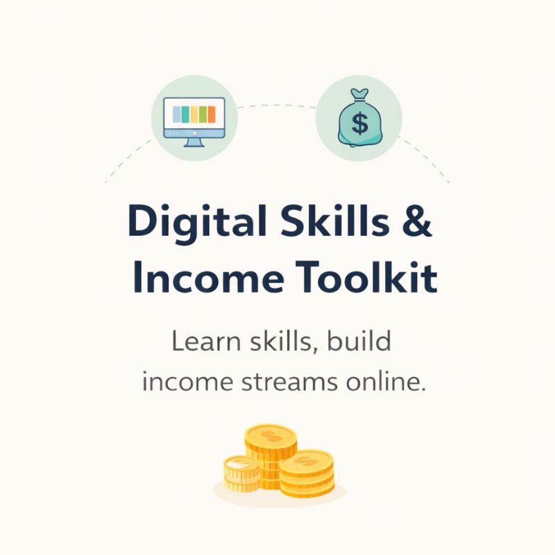 Digital Skills & Income Toolkit | BestCoursesinDigitalWorld